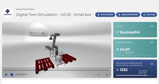 20KG Palletising - WMH Robotics