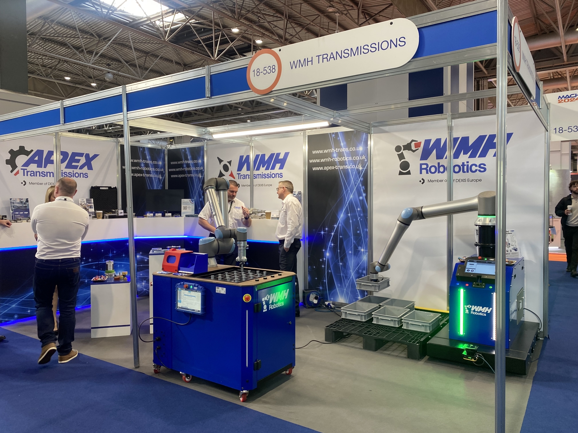 WMH Robotics at the MACH Exhibition 2024! - WMH Robotics