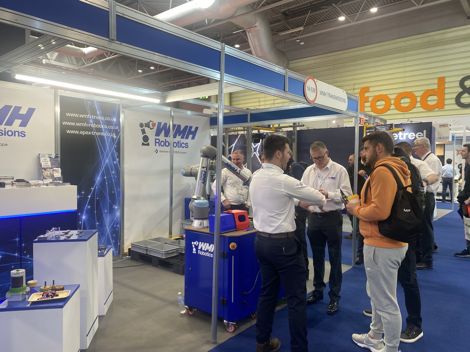 WMH Robotics at the MACH Exhibition 2024! - WMH Robotics
